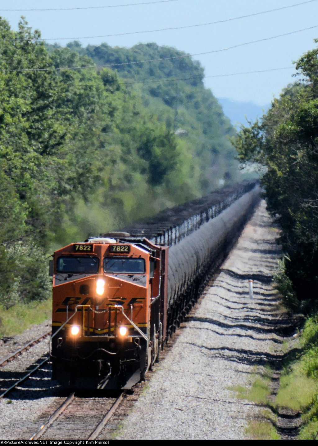 BNSF 7822 CSX Train K042 Crude Oil Loads